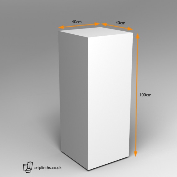 Plinth Hire, Artplinths, London: 100 x 40cm Standard pristine pedestal