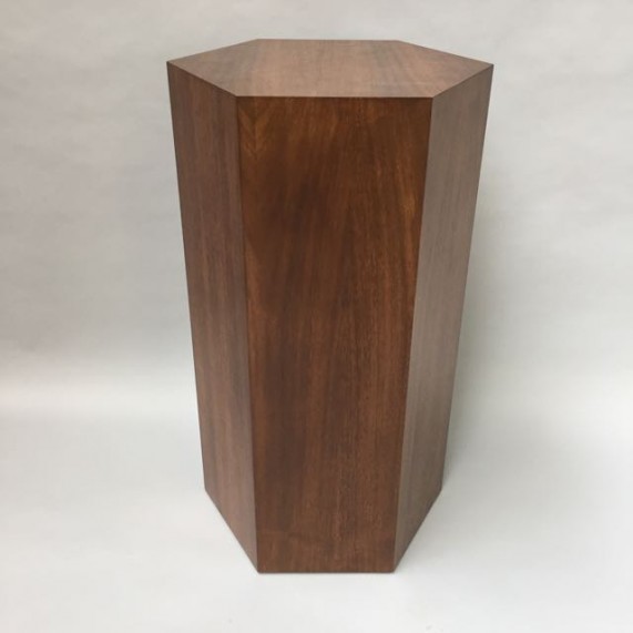 Hexagon plinth 60H x 60W cm | Artplinths | 6 sided pedestal columns