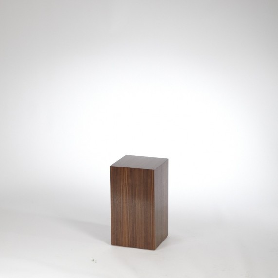 Walnut plinth | Pedestal | Artplinths Display column | Hardwood Plinth