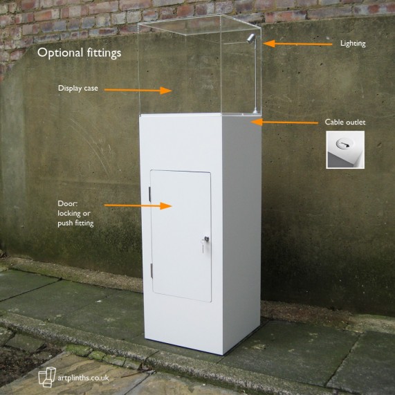 Plinth display column for fine art, photoshoots, events 100H x 50WD cm